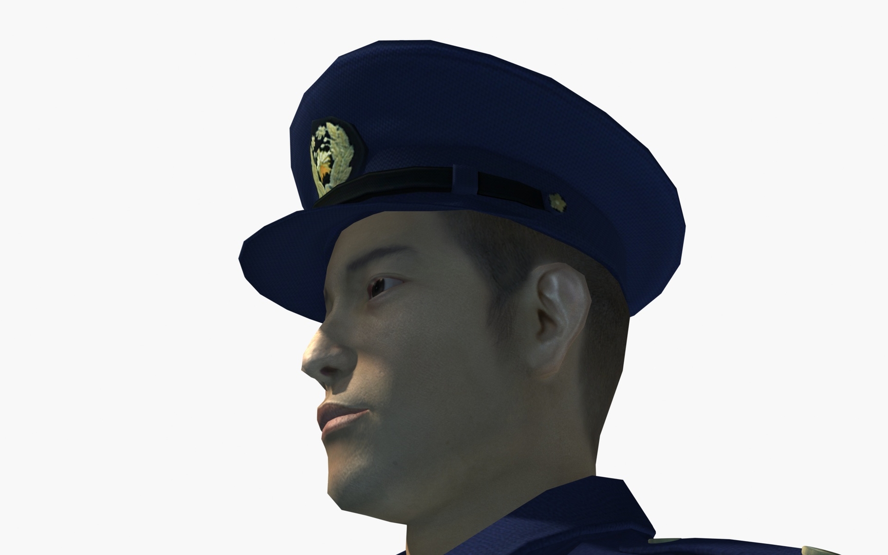 Modello 3D Polizia giapponese 0001 - TurboSquid 1623847