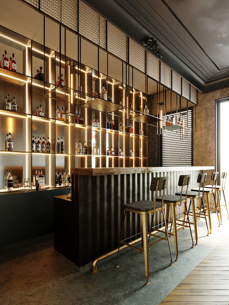 3D Bar Models | TurboSquid