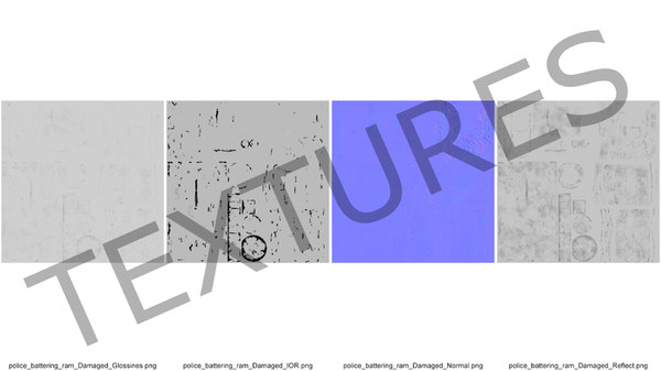 3D model sigma enforcer modern battering ram - TurboSquid 1624231