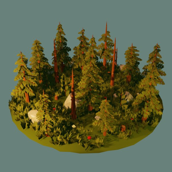 Forest Blender Models for Download | TurboSquid
