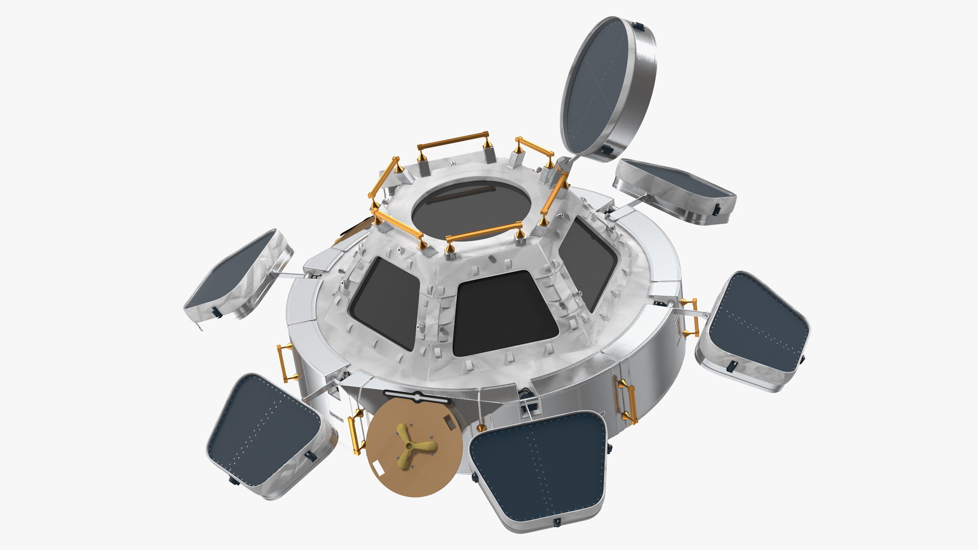 ISS Cupola Observational Module 3D-Modell - TurboSquid 1624477