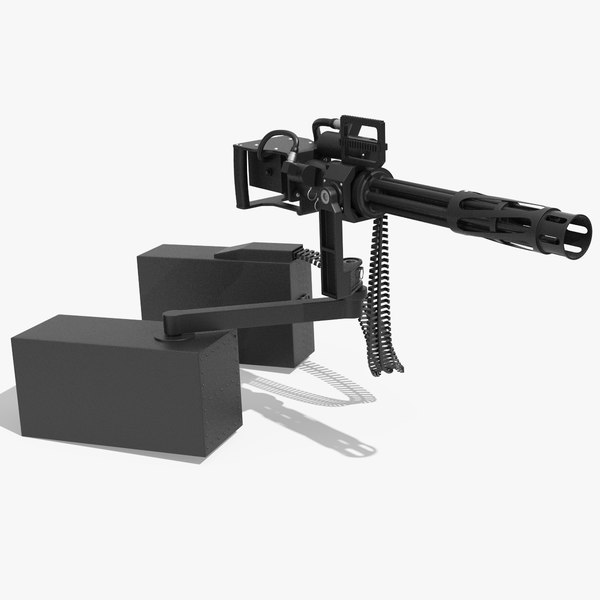 Free 3D Minigun Models | TurboSquid