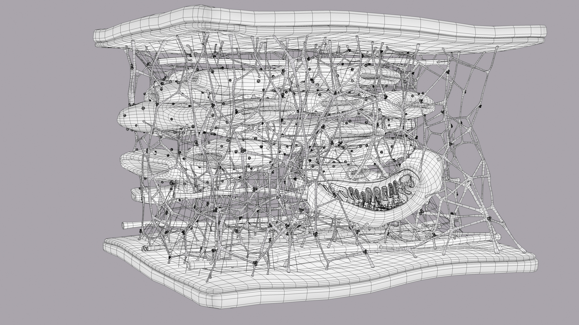 3D cytoskeleton cell - TurboSquid 1624164