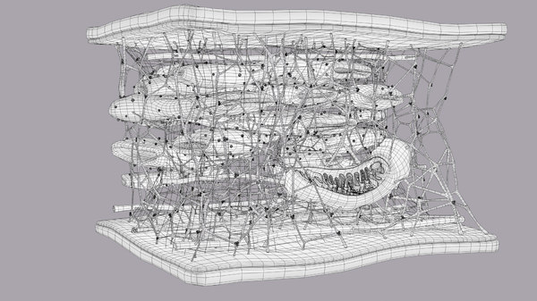 3D cytoskeleton cell - TurboSquid 1624164