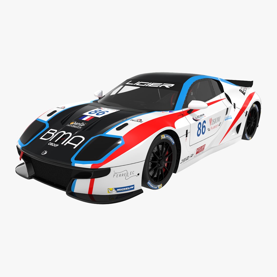 Ligier js2 r m 3D - TurboSquid 1624751