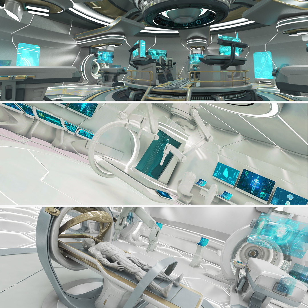 3D futuristic model - TurboSquid 1624746