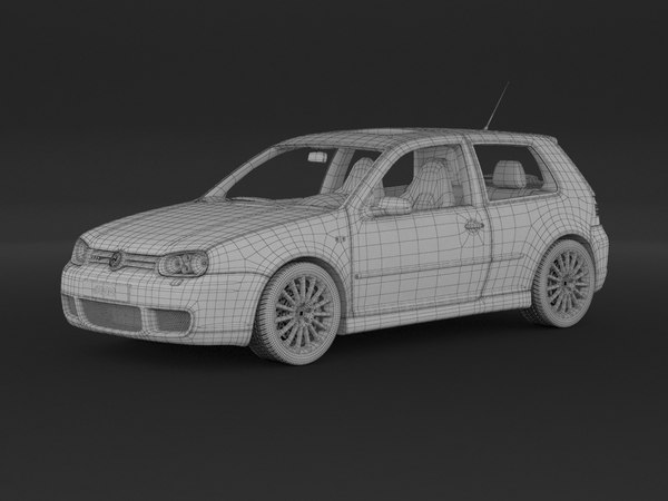 3D volkswagen golf 4 r32 model - TurboSquid 1161818