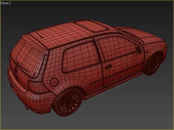 3D volkswagen golf 4 r32 model - TurboSquid 1161818