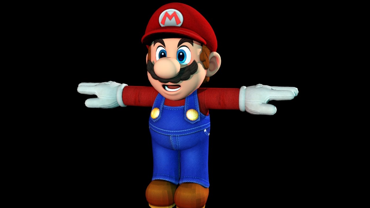 Mario rig 3D - TurboSquid 1624853
