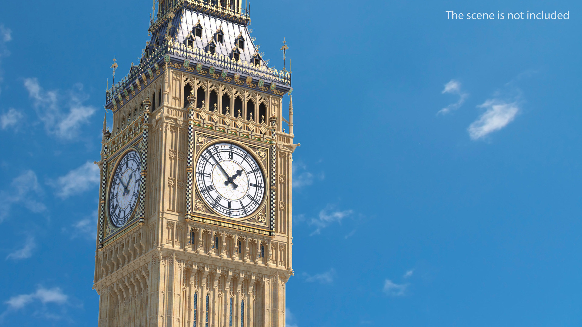 Big ben clock tower 3D - TurboSquid 1625137