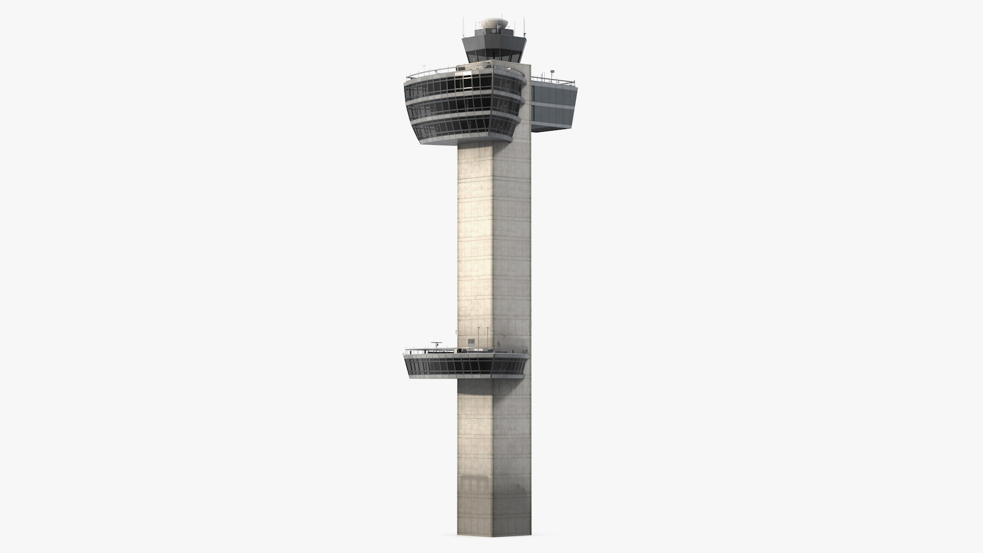 Air traffic control tower model - TurboSquid 1625094