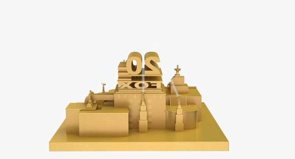 modelo 3d Conjunto de estudios FOX del siglo XX - TurboSquid 1625150