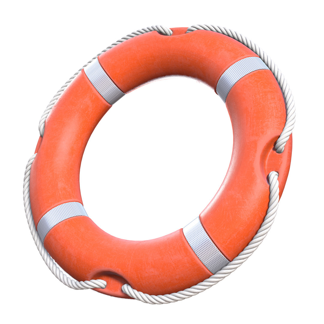 3D lifebuoy life buoy model - TurboSquid 1625292