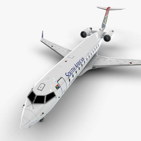 African express bombardier crj 3D model - TurboSquid 1625339