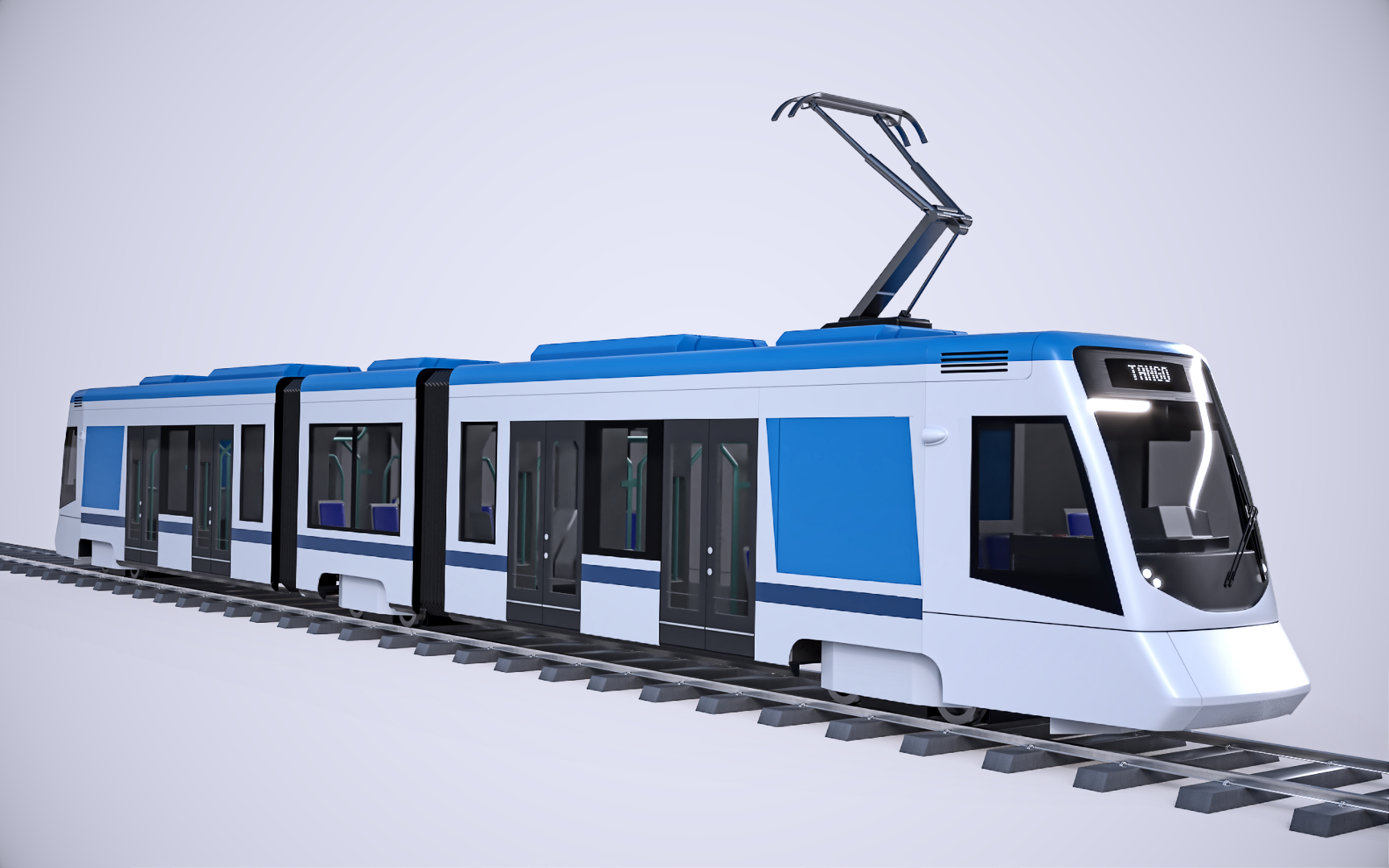 3D stadler tango tram 4k - TurboSquid 1625502