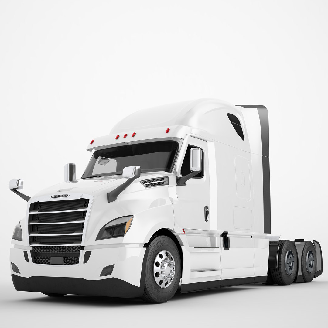 Freightliner cascadia 2020 3D model - TurboSquid 1625738