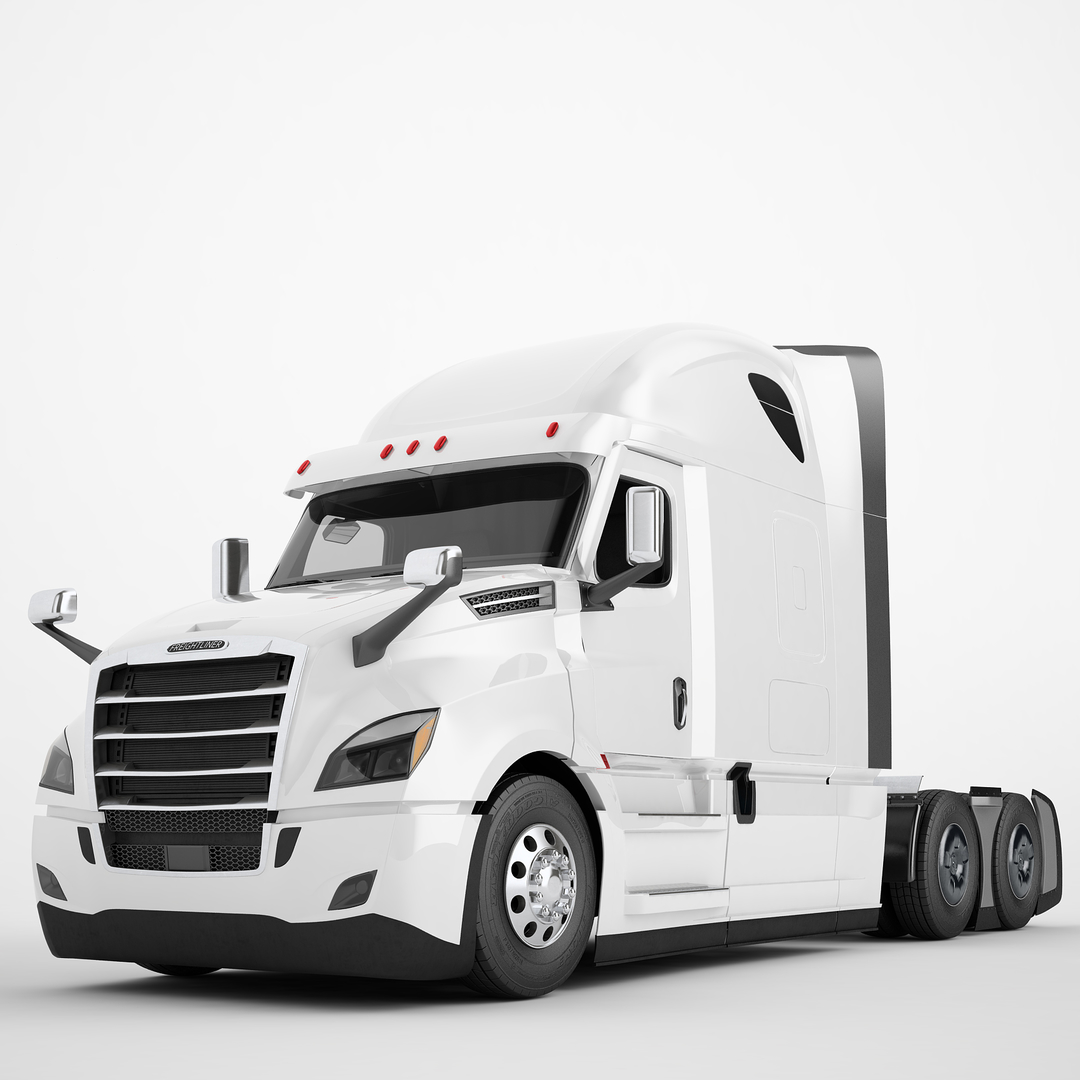 Freightliner cascadia 2020 3D model - TurboSquid 1625738