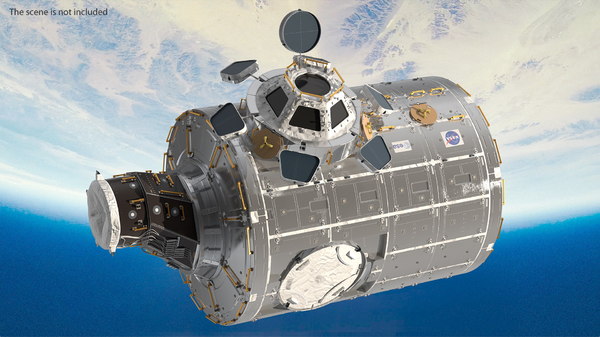 Iss module tranquility node model - TurboSquid 1626368