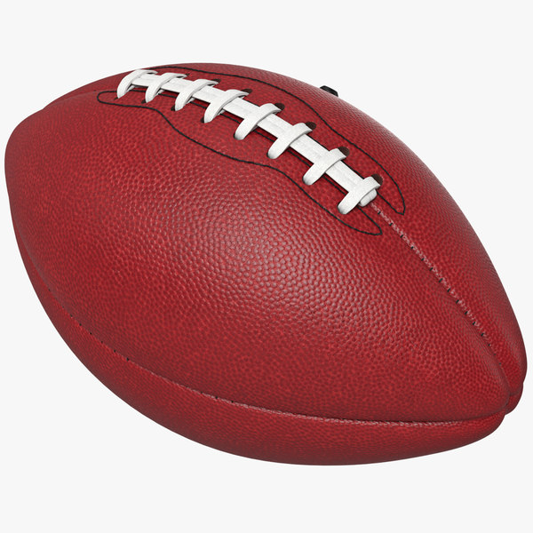 Football american ball 3D - TurboSquid 1626190