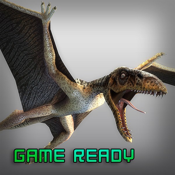 3d dimorphodon games model