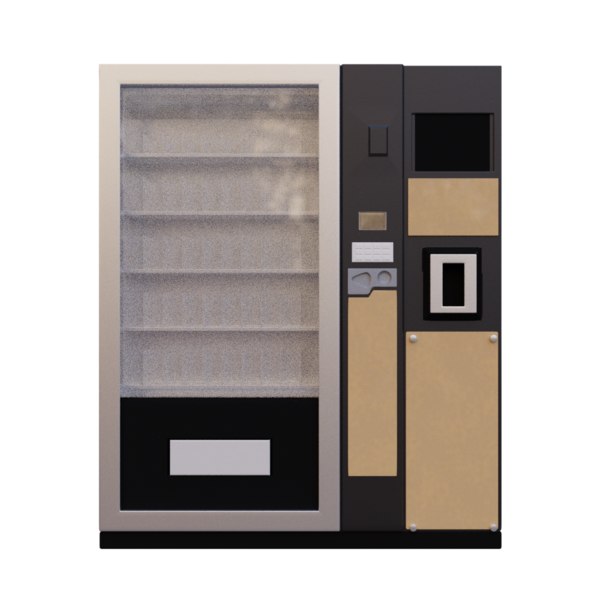 modelo 3d Máquina expendedora simple vacía - TurboSquid 1626402