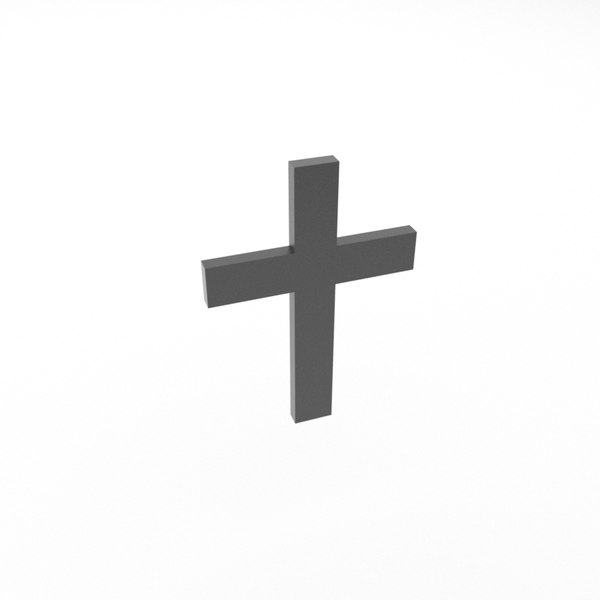 modèle 3D de Croix du christianisme - TurboSquid 1626494