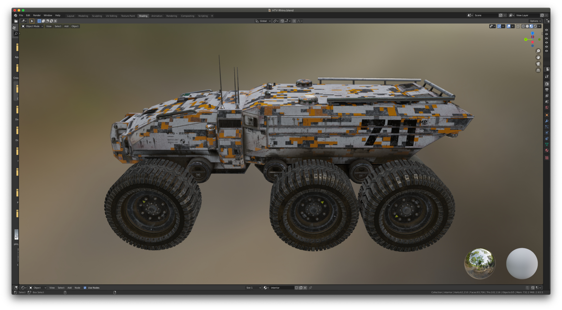 modèle 3D de Technical Vehicle transporter Unreal Engine Rigged UE4 and ...