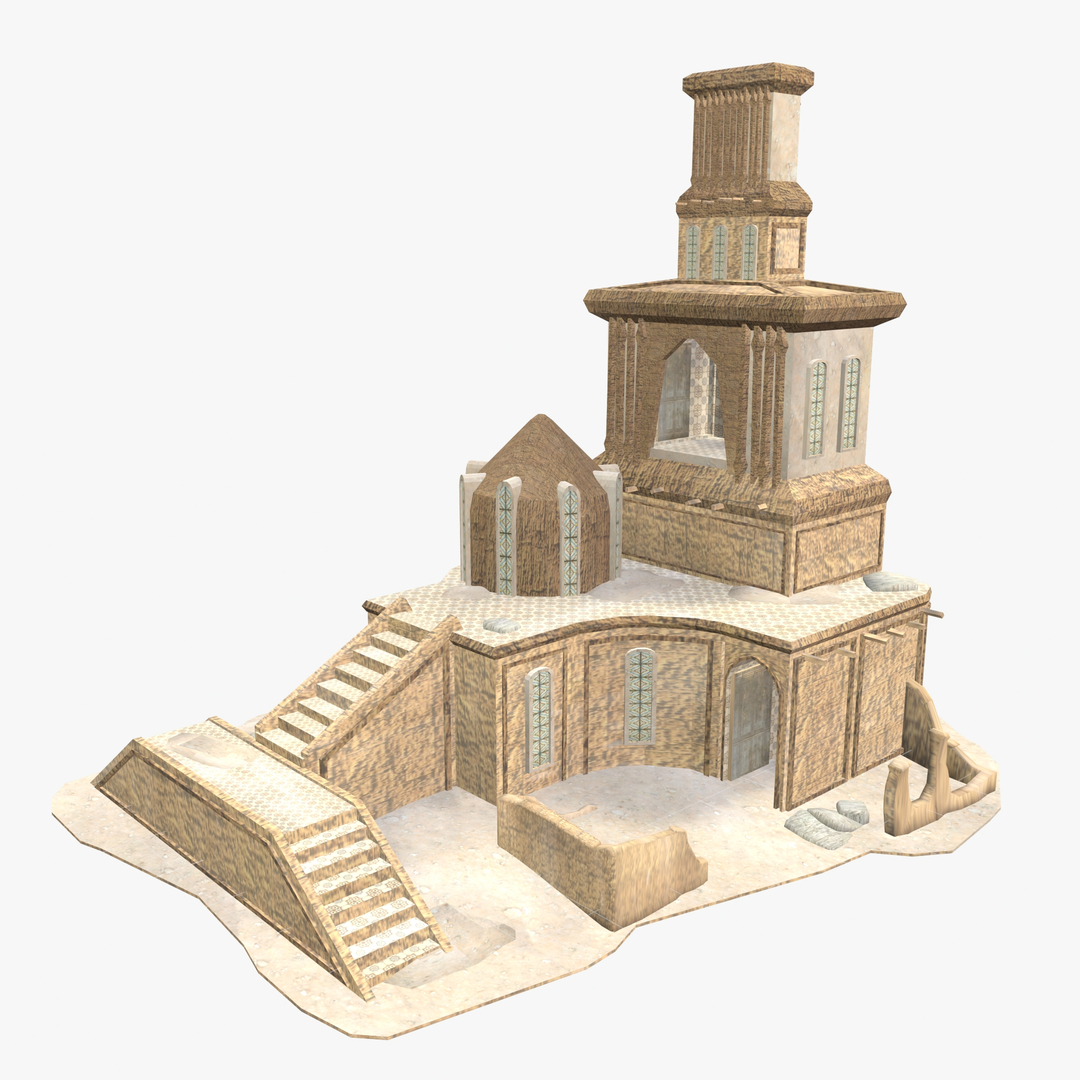 3D persian buildings - model - TurboSquid 1626608