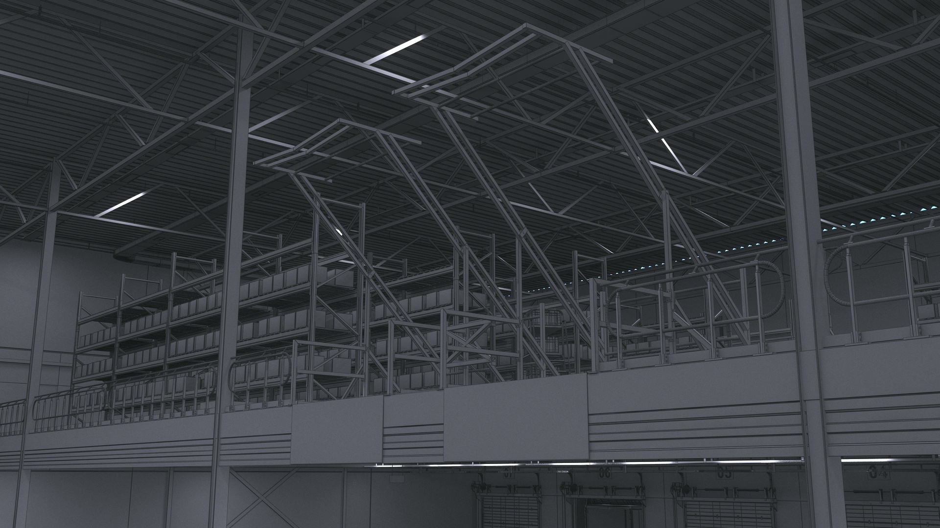 3D warehouse scene model - TurboSquid 1626616