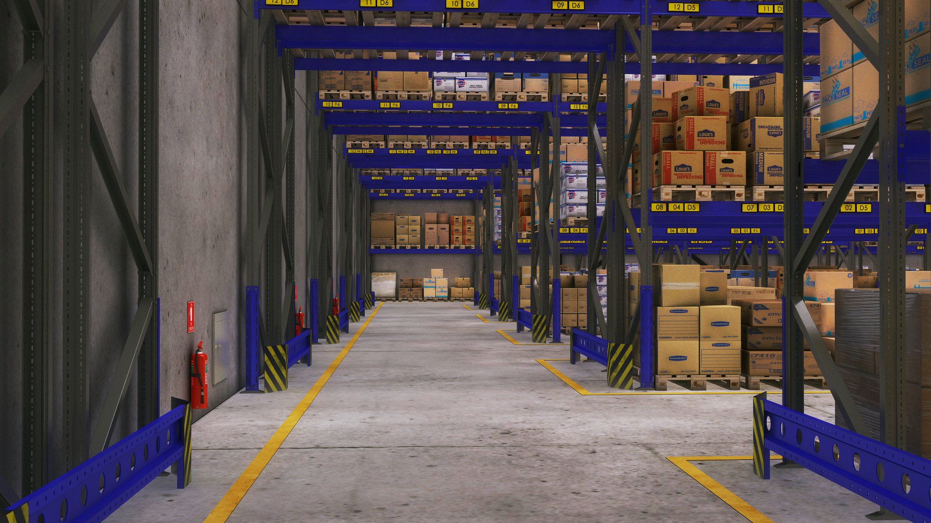 3D warehouse scene model - TurboSquid 1626616