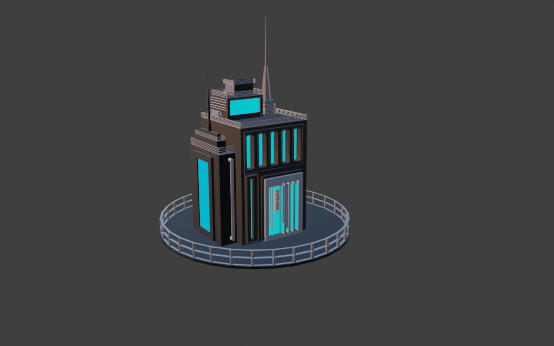 Cyberpunk Blender 3d Model Turbosquid 1626684