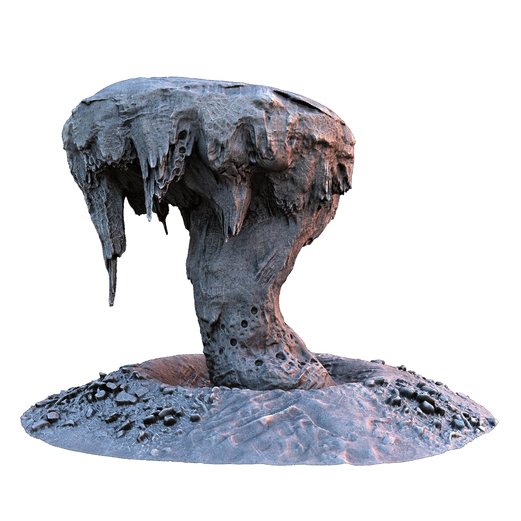 3D alien rock pack - TurboSquid 1627137