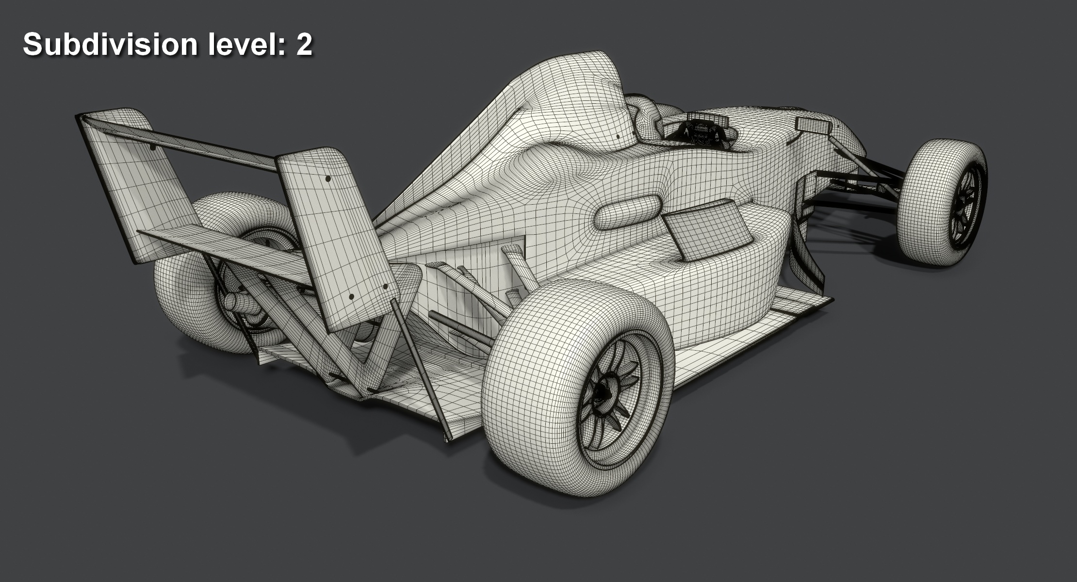 modèle 3D de Voiture de course Formule 1000 RFR F1000 - TurboSquid 1627231