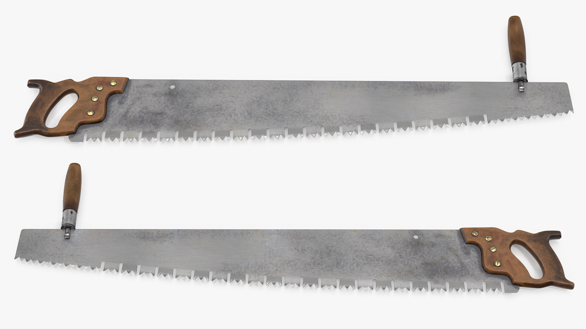 Antique One Man Crosscut Saw with Helper Handle 3D-Modell - TurboSquid ...