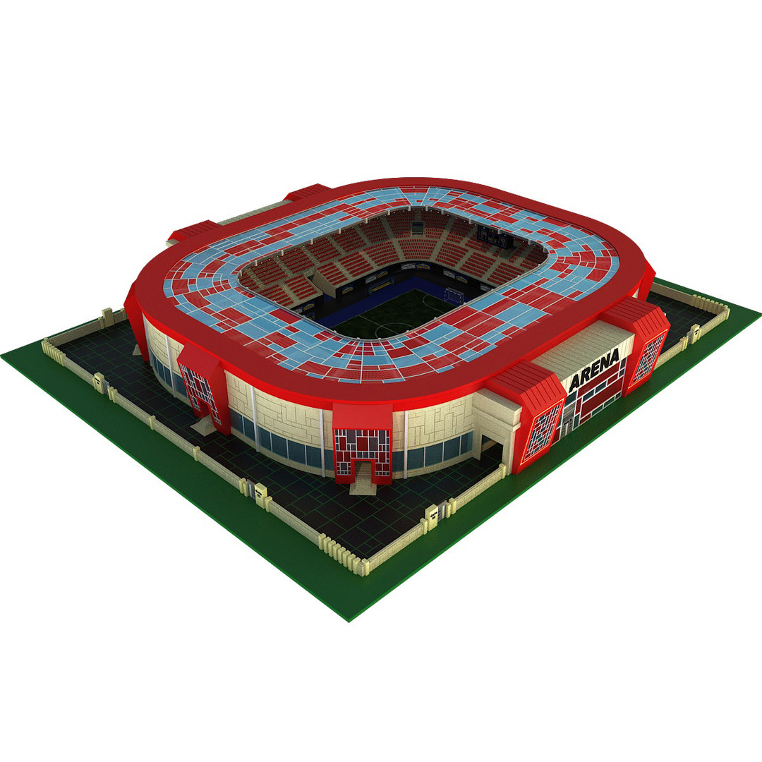 3D arena multi purpose architectural model - TurboSquid 1627394
