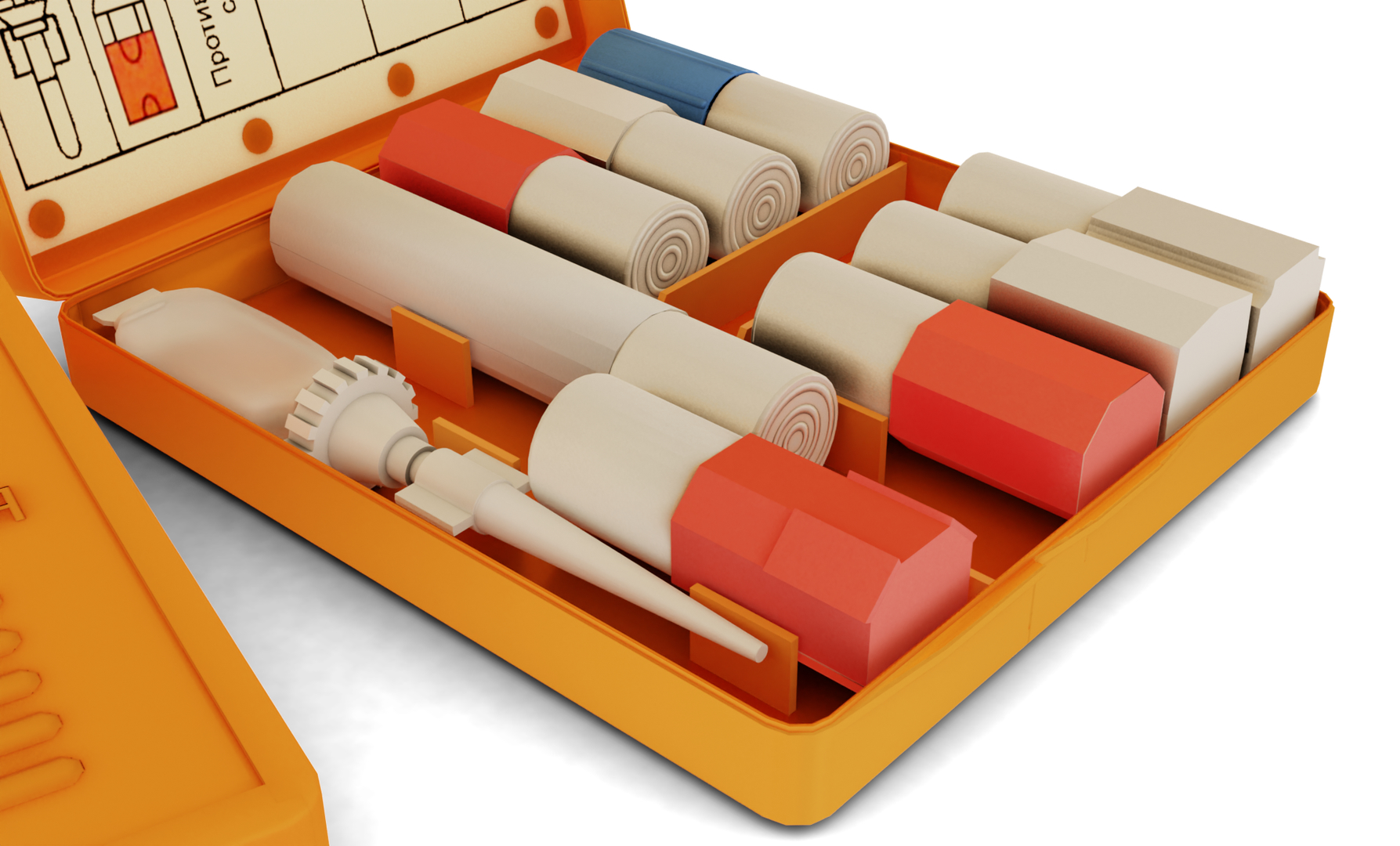 Soviet medkit ai-2 3D model - TurboSquid 1627540