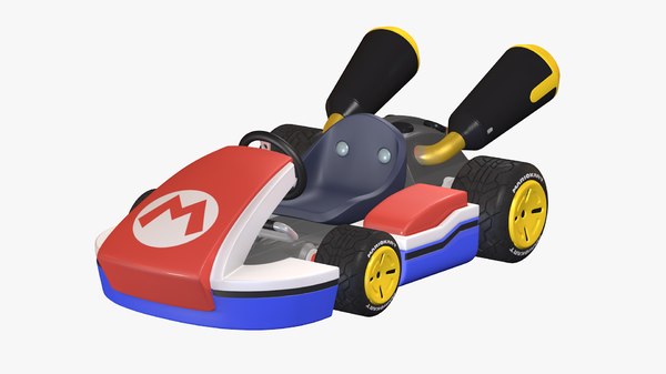 Kart - super mario 3D model - TurboSquid 1627633
