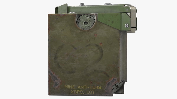 M86 pursuit deterrent munition 3D model - TurboSquid 1627802