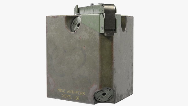 M86 pursuit deterrent munition 3D model - TurboSquid 1627802