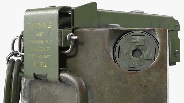 M86 pursuit deterrent munition 3D model - TurboSquid 1627802