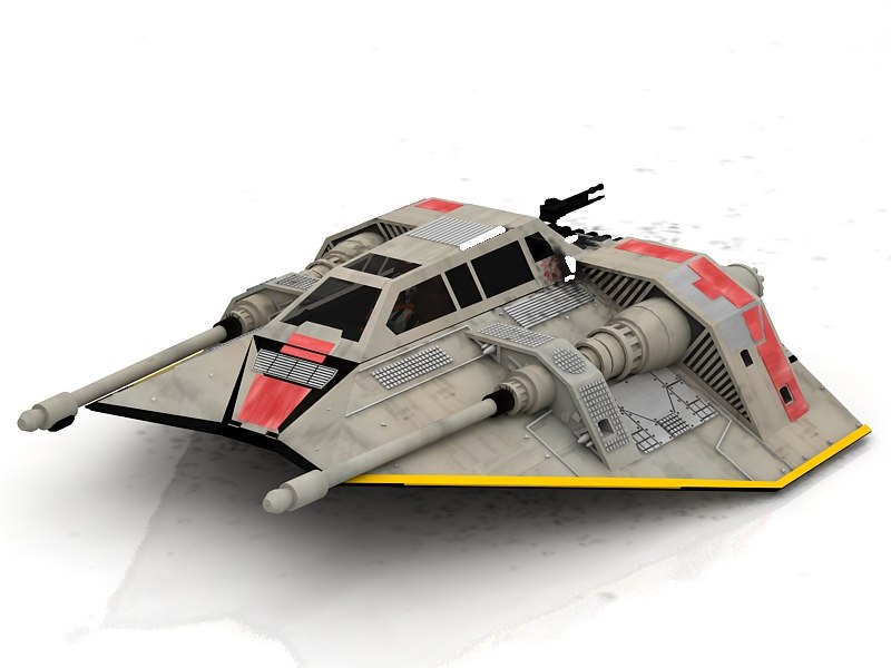 Star wars snowspeeder snow 3D - TurboSquid 1627789