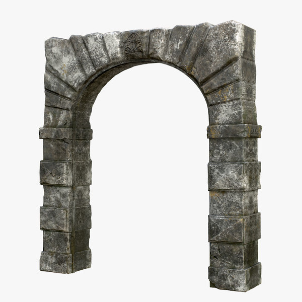 Low-poly medieval arch 3D model - TurboSquid 1627866