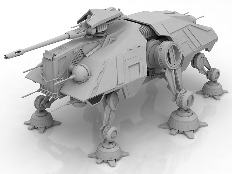 3D machine robot atat terrain - TurboSquid 1627847