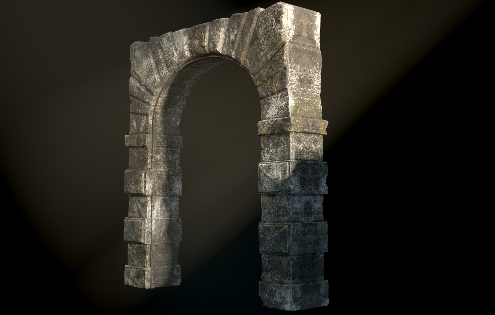 Low-poly medieval arch 3D model - TurboSquid 1627866
