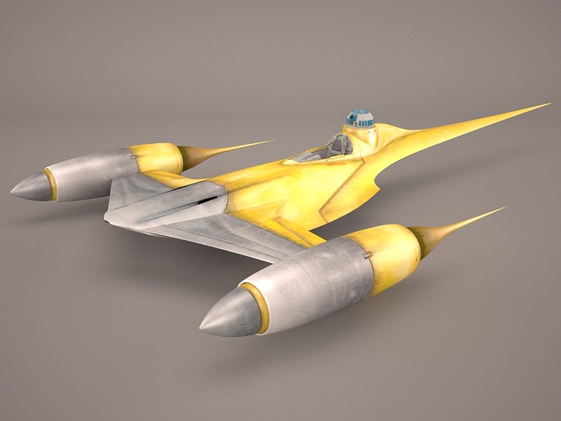modelo 3d Nave Real de Naboo - TurboSquid 1627885