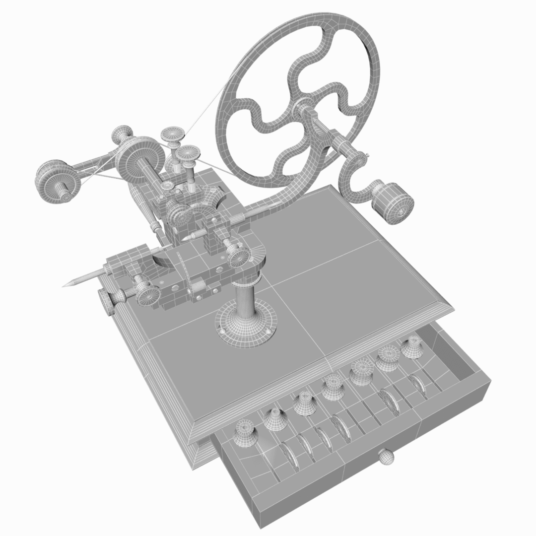 vintage watchmakers tool gear max