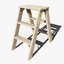 max wooden folding ladder
