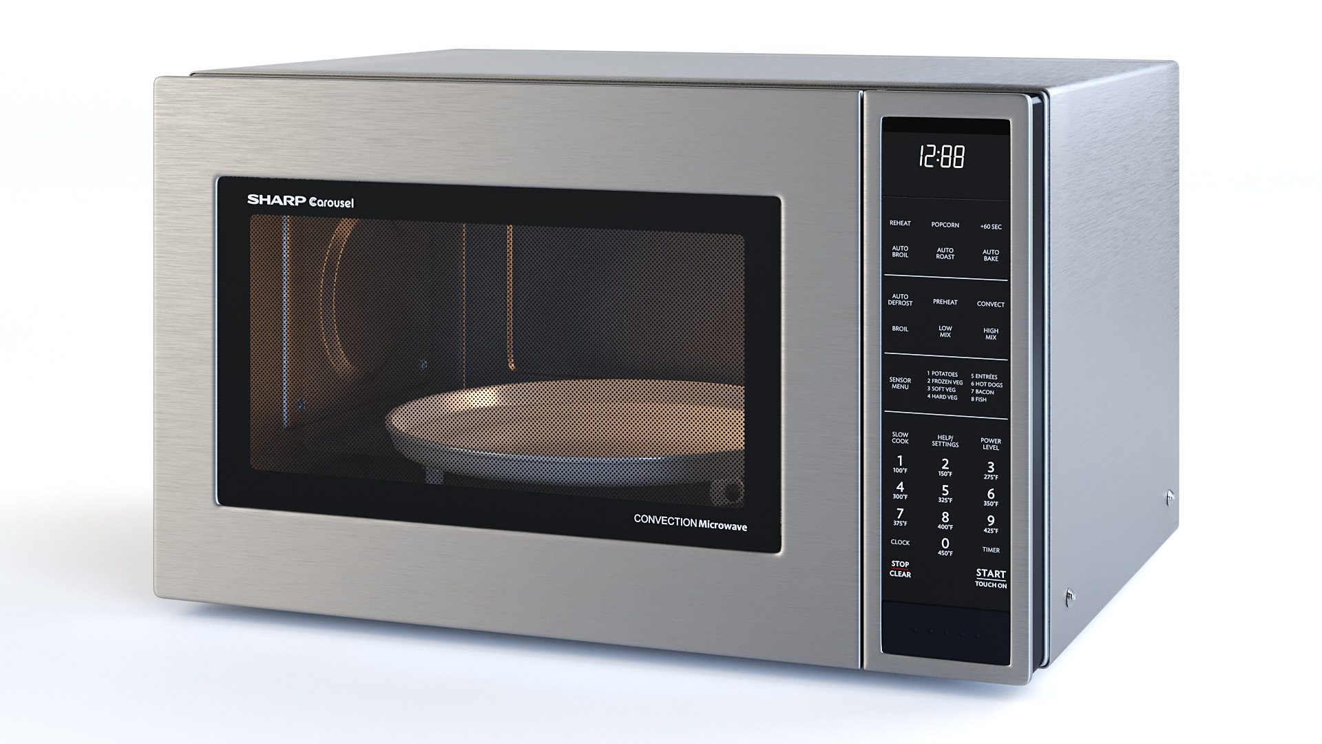 Oven smc1585bs - sharp 3D model - TurboSquid 1628089
