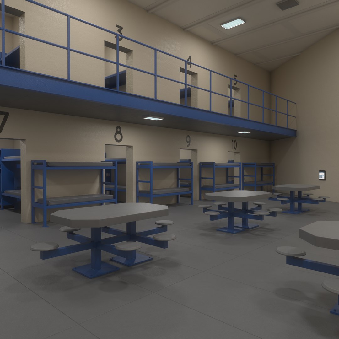 3D jail pbr model - TurboSquid 1628342