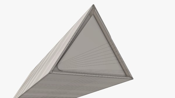 3D model cardboard triangular tube - TurboSquid 1628337